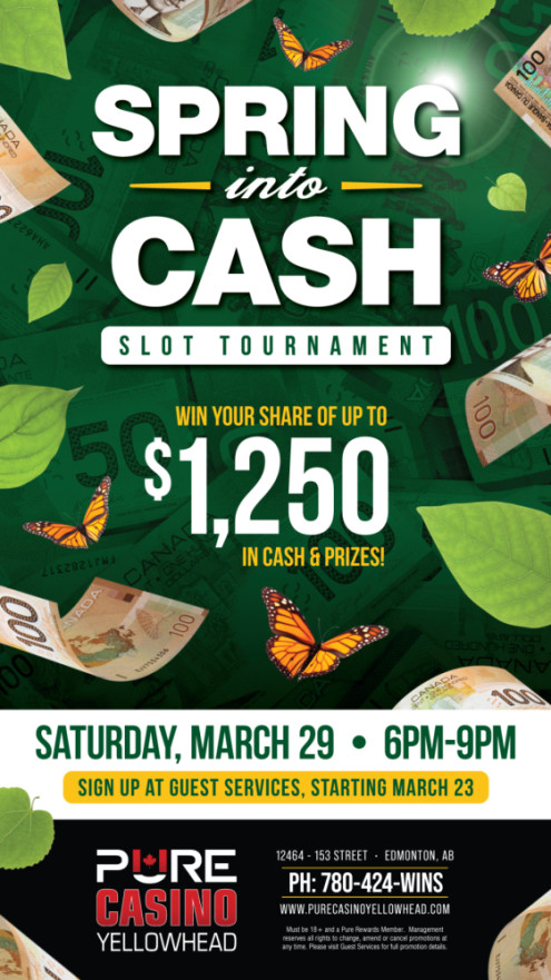 Casino Promotions | PURE Casino Yellowhead