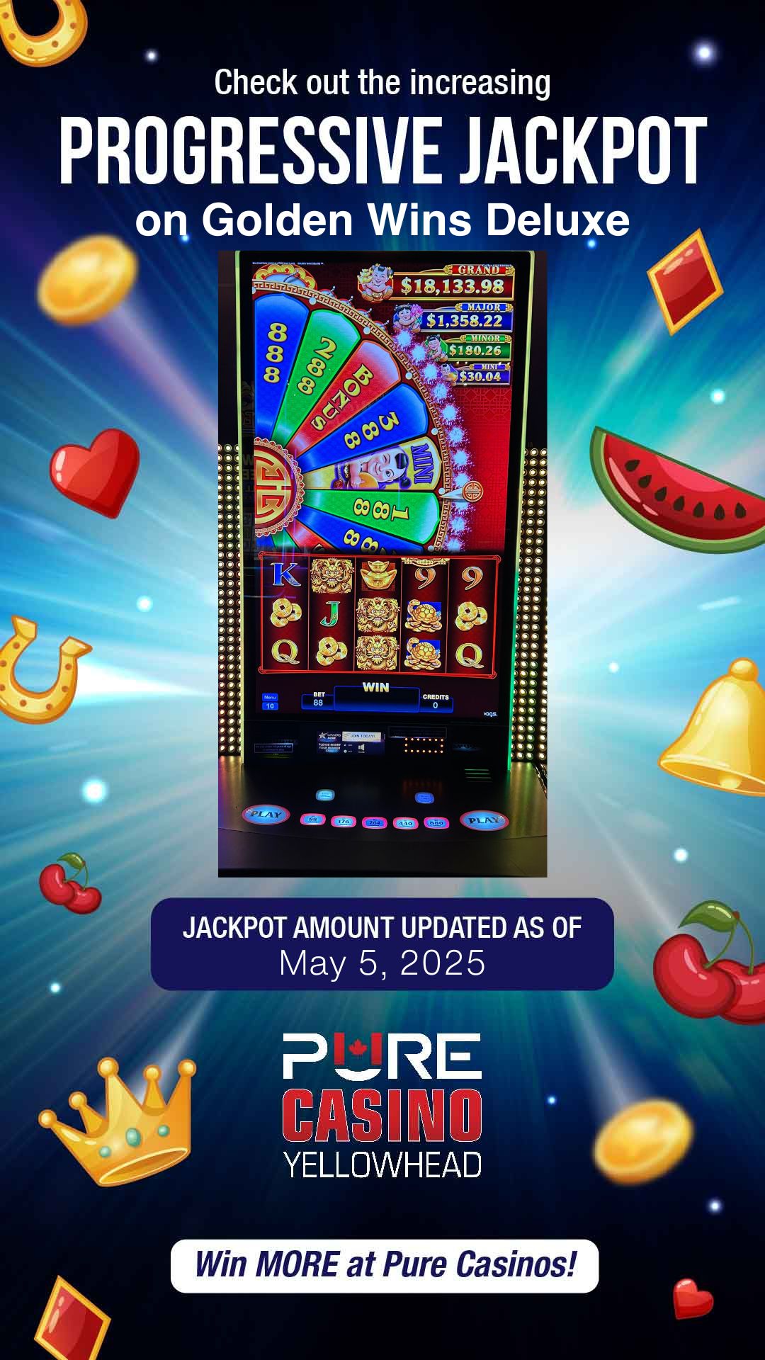 Slots Slots Slots!!! | Pure Casino Yellowhead