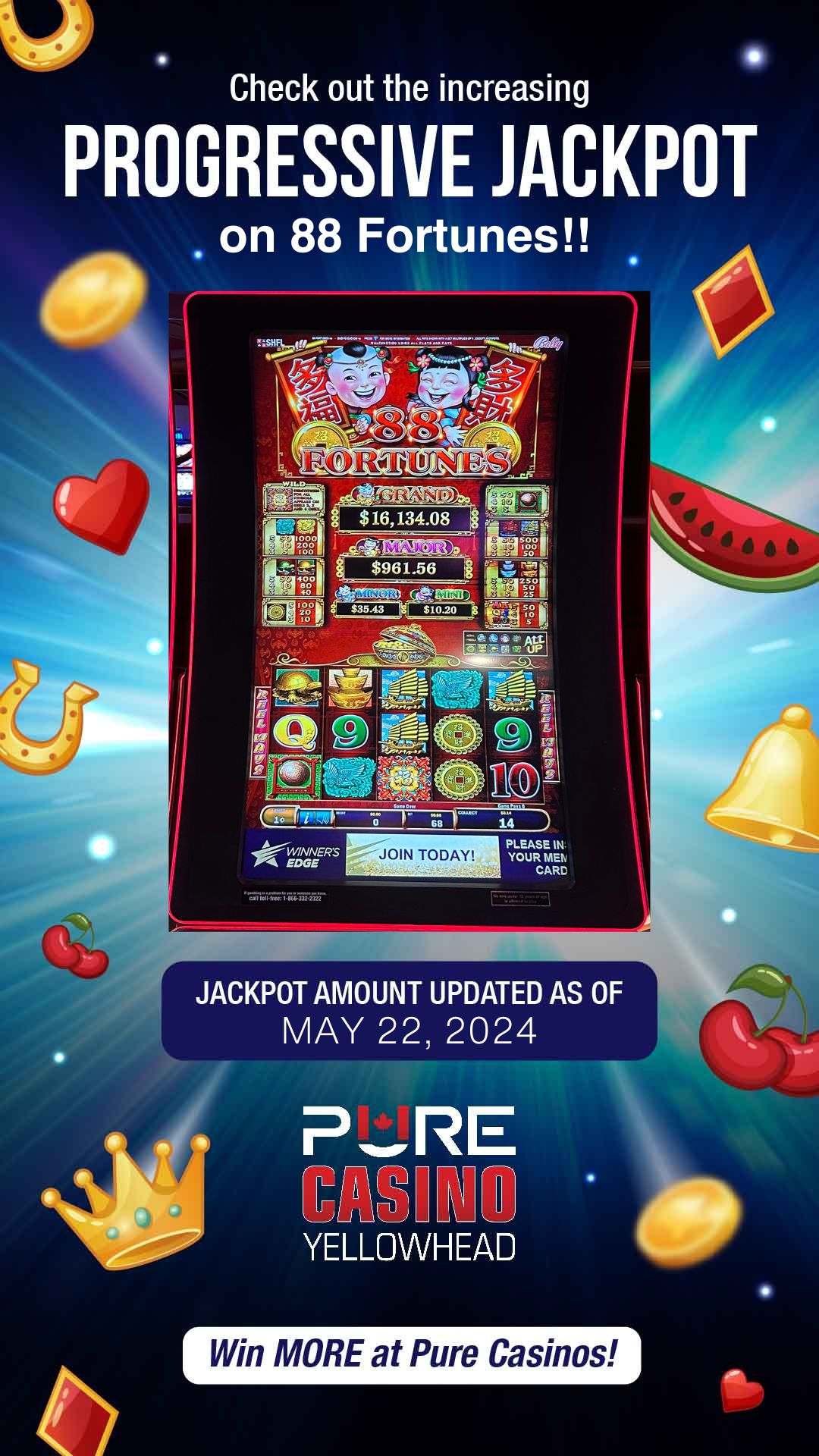 Slots Slots Slots!!! | Pure Casino Yellowhead